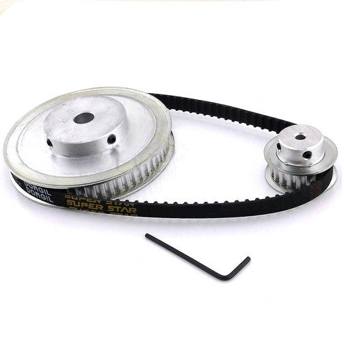 CNC Machine XL 60 20 Teeth Timing Pulley Belt Set Kit Reducer Ratio 3:1 ...