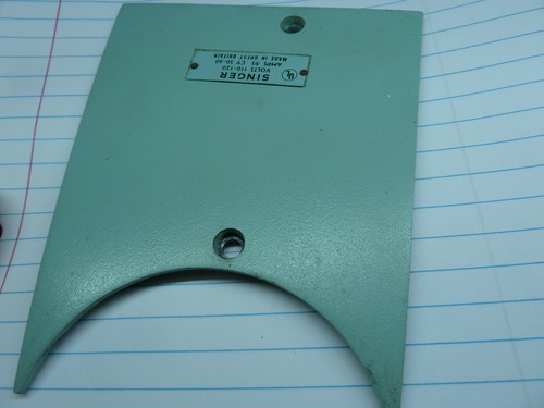 Genuine Singer Model 338/348 Sewing Machine Rear Belt Cover Plate | eBay