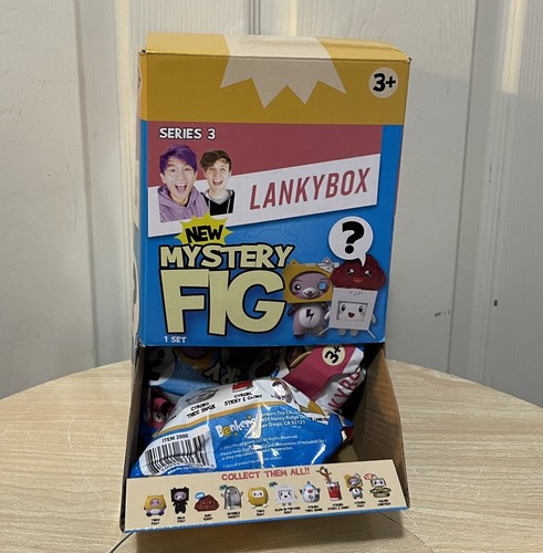 LANKYBOX Series 3 Mystery Figure Ruby Rocky Glow Boxy Golden LankyBot ...