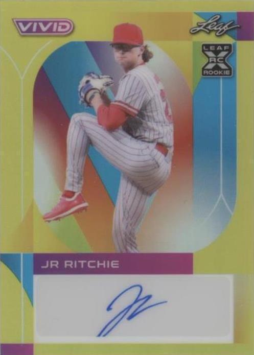 2022 Leaf Vivid - JR Ritchie #BA-JRR Yellow /50 (AU, RC) for sale ...