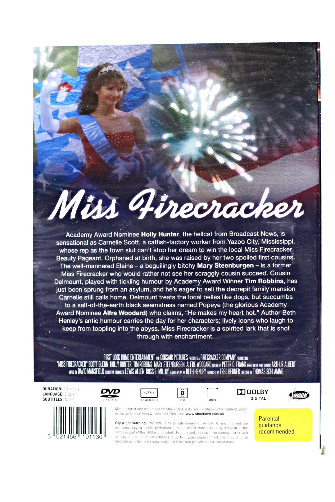 Miss Firecracker - Holly Hunter Tim Robbins : Region 0 DVD New Sealed ...