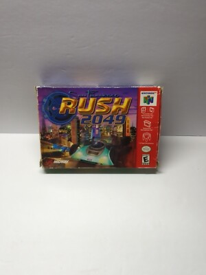 San Francisco Rush 2049 N64 Nintendo 64 CIB Complete In Box W/REG CARD ...