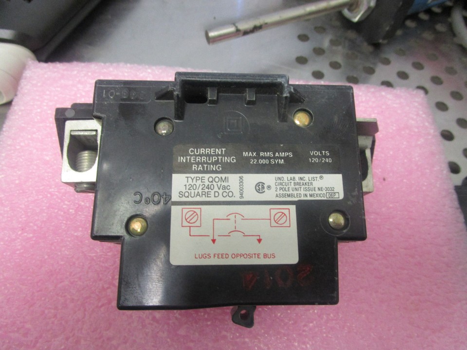 Square D Model: QOM100VH K11B4 Circuit Breaker. 120/240V. 100A | eBay