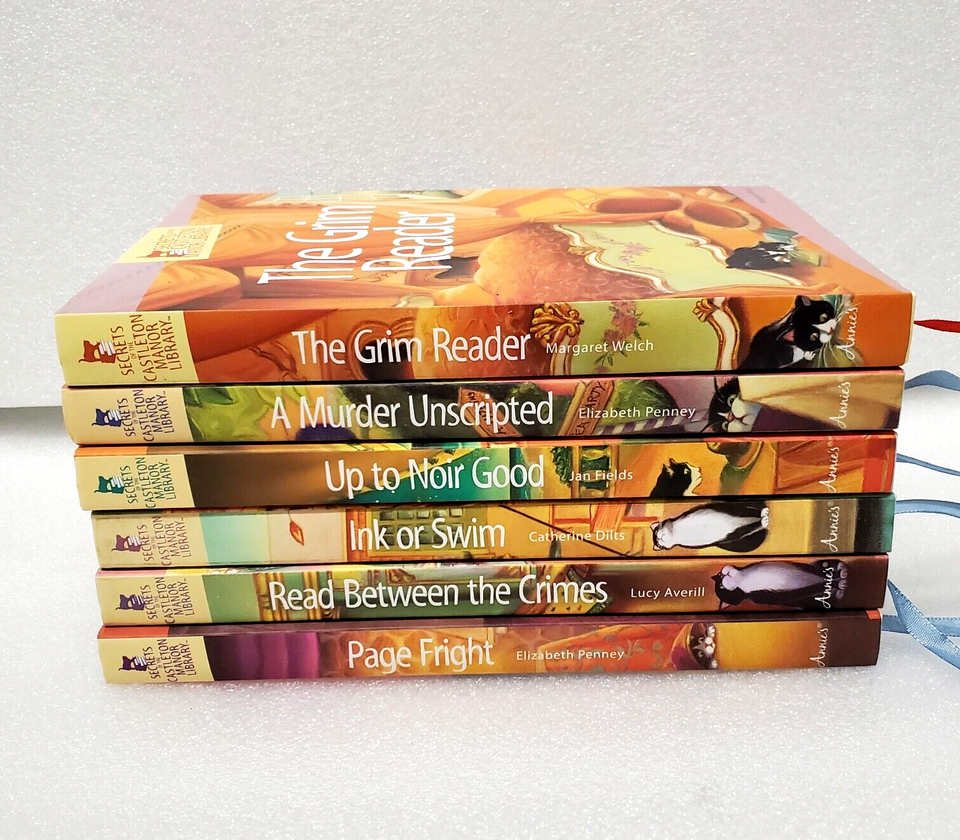 Lot of 6 Secrets of the Castleton Manor Library Annie's Fiction ...
