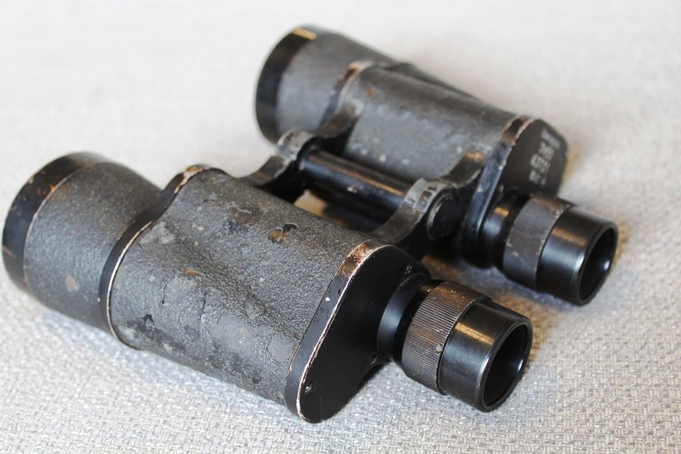 WW2 Original German Army 7x50 Binoculars -blc- Carl Zeiss Jena, Sharp ...