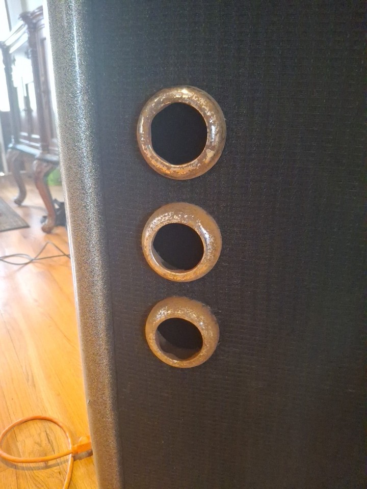 Vintage Plush Tuck N Roll P1000S Tube Amp Amplifier Combo Head ...