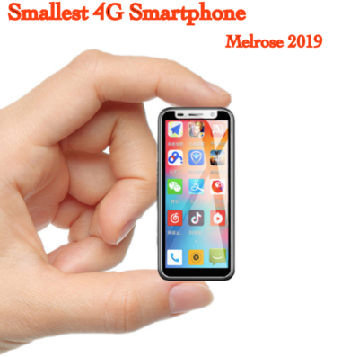 Smallest 4G Smartphone Melrose 2019 Super Mini Android 8.1 Dual Sim 3GB ...