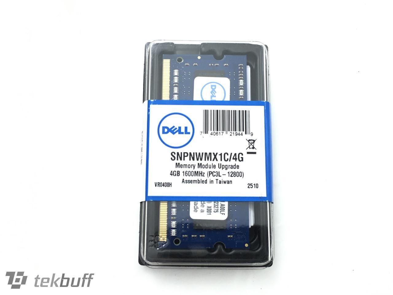 Dell 4GB RAM 1.35v DDR3 SODIMM 204p 1600MHz PC3-12800 - SNPNWMX1C/4G | eBay