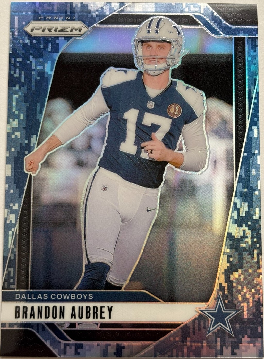 2024 Panini Prizm - Brandon Aubrey #79 Navy Camo Prizm /25 for sale ...