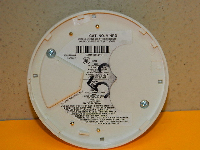 GE EST ESL EDWARDS VIGILANT V-HRD SMOKE DETECTOR FIRE ALARM | eBay