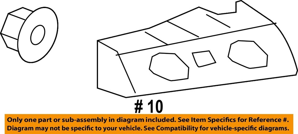 GM OEM 16-23 Malibu Rear Bumper Bumper Components-Outer Bracket ...