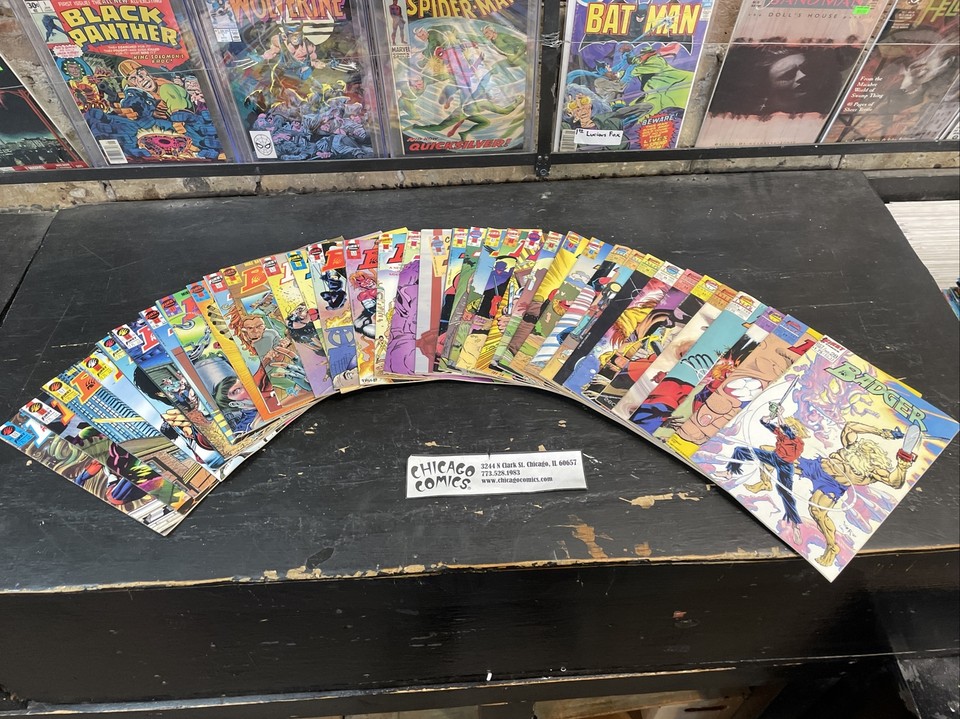 Badger 1-69 Incomplete Run Capitol & First Comics 1983 FN-VF | eBay