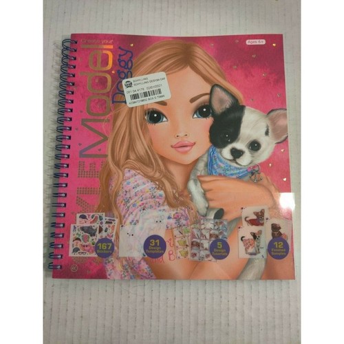 Depesche TOP Little Folks Create Your Style Model Doggy Drawing Sticker ...