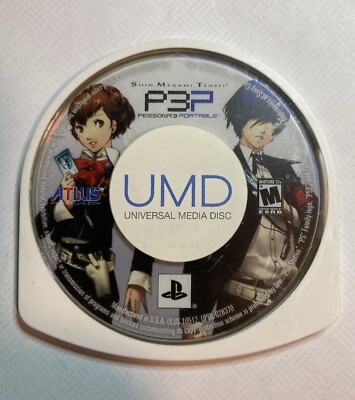 Shin Megami Tensei: Persona 3 Portable (Sony PSP, 2010) DISK ONLY ...