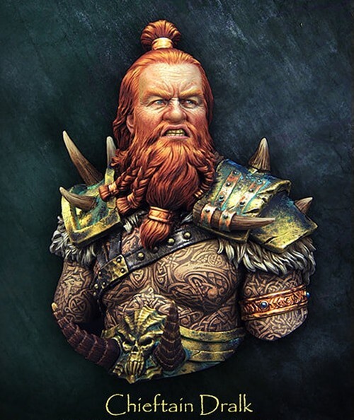 1:10 Scale Die Cast Viking Warrior Resin Figure Model Assembly Kit ...