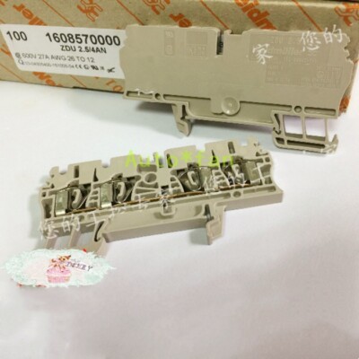 100PCS/BOX NEW FOR Weidmuller ZDU 2.5/4AN 1608570000 wiring terminal | eBay