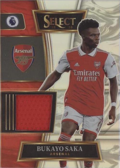 2022-23 Panini Select Premier League - Select Swatches Bukayo Saka #SW ...