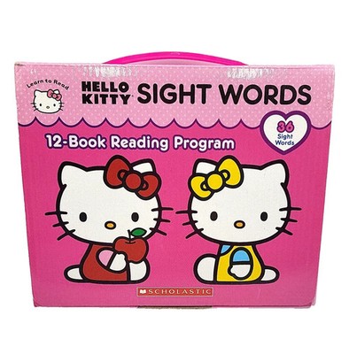 Hello Kitty by San Rio Sight Words 12-Book Reading Program Scholastic ...
