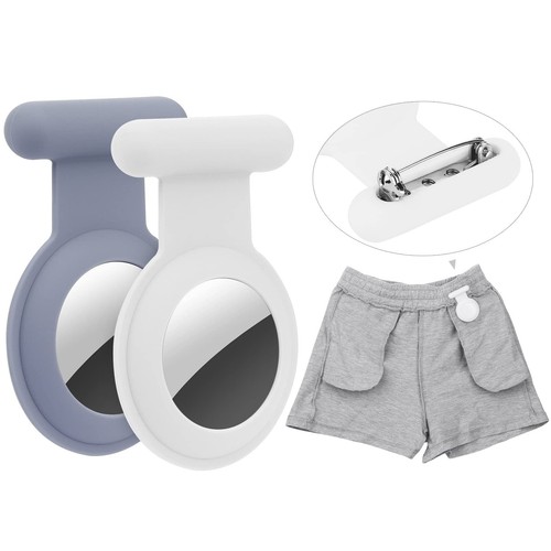 Airtag Hidden GPS Tracker,Airtag for Kids,Elderly,Pet,Clothing(White ...