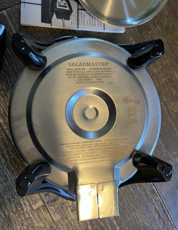 SALADMASTER MP5 - 5 QUART - OIL CORE Electric Cooker - Rice Maker - New | eBay