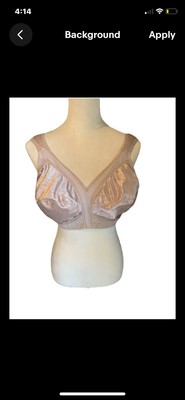 Playtex 18 Hour Wire free Bra Champagne 42D Full Coverage | eBay