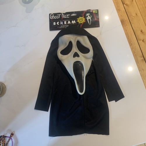 Scream Ghostface Mask Tagged Vintage New 1997 Glows | eBay