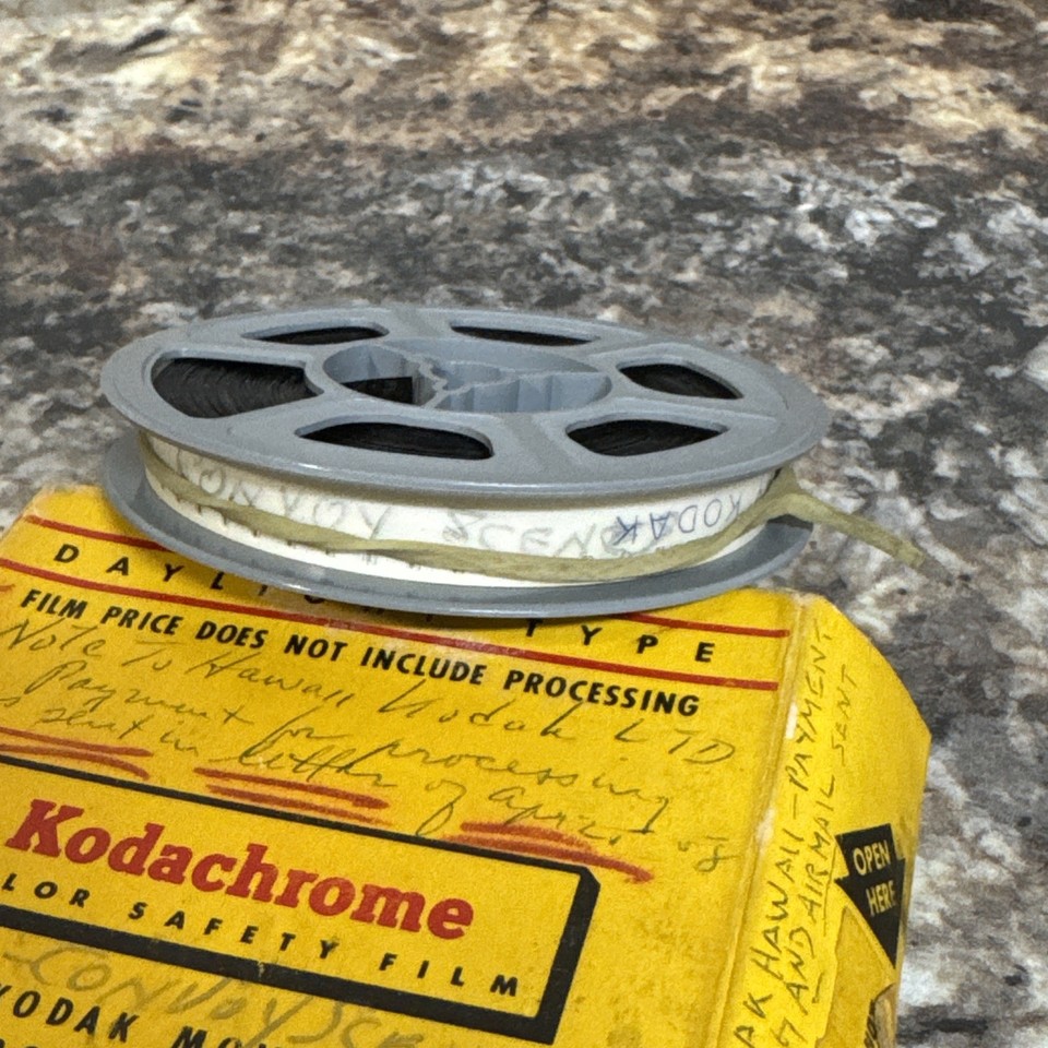 Kodachrome 8mm Film Korea Dmz Police Dugout Korea Convoy Scenes Reels ...