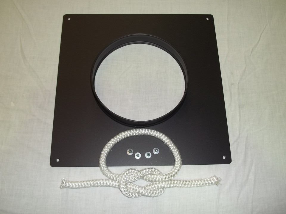 Chimney Closure/ Register Plate Sealing Collar 6" ( Stainless Steel ...