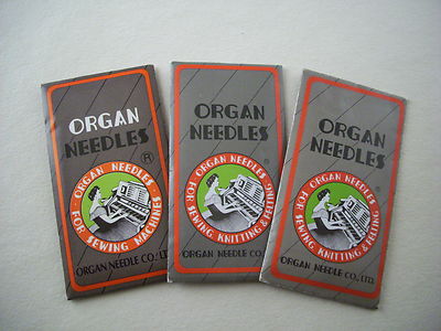 30 Organ Sewing Machine Needles Leather Point Singer 29K 29-4 Class ...