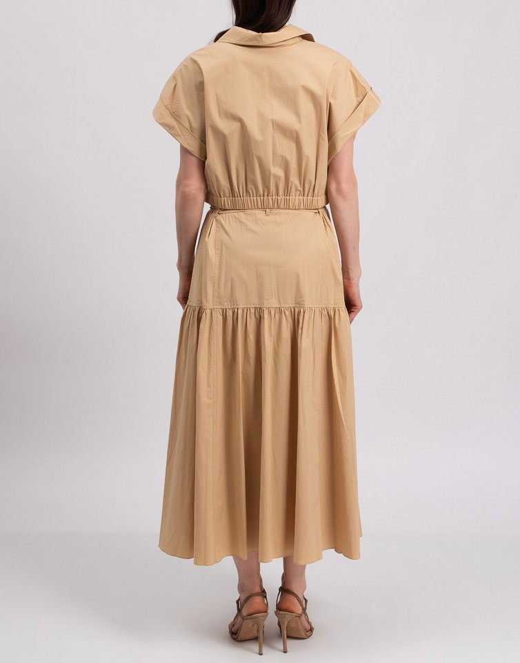 RRP€488 DEREK LAM 10 CROSBY Midi Shirt Dress US18 UK22 IT54 3XL Cut Out ...