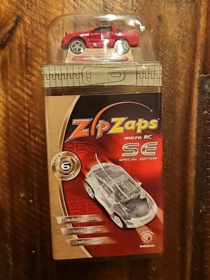 ZIP ZAPS Micro RC Special Edition SE Corvette Sting Ray Red RadioShack ...