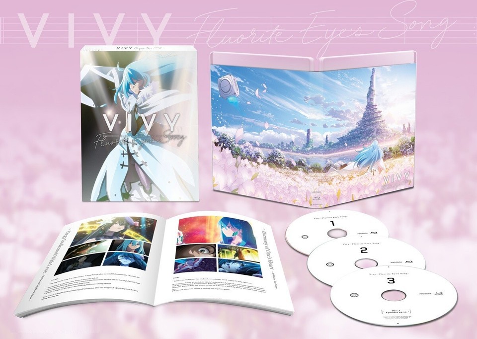 Vivy Fluorite Eye's Song Complete Anime Limited Edition Blu-ray Box Set ...