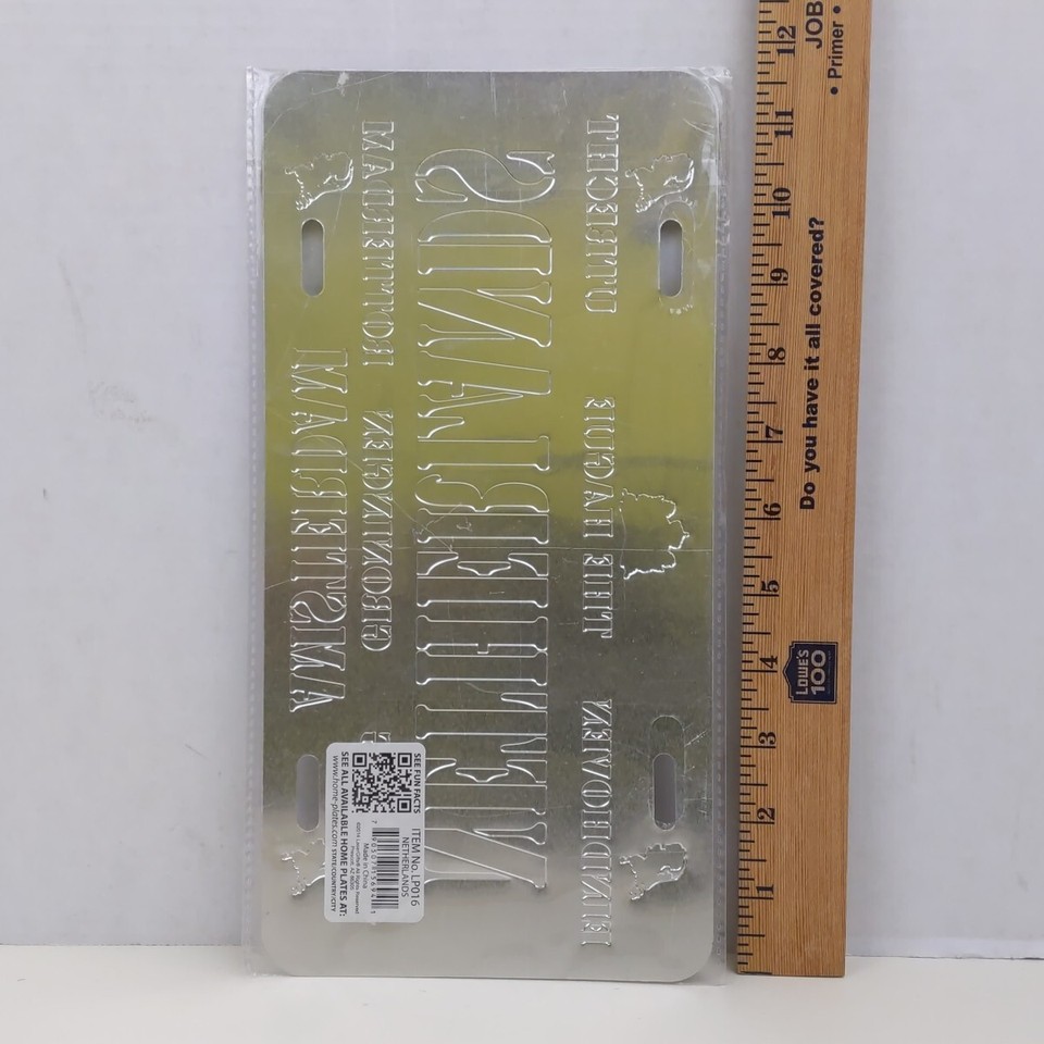 Decorative License Plate Netherlands Amsterdam Dutch Garage Home Decor ...