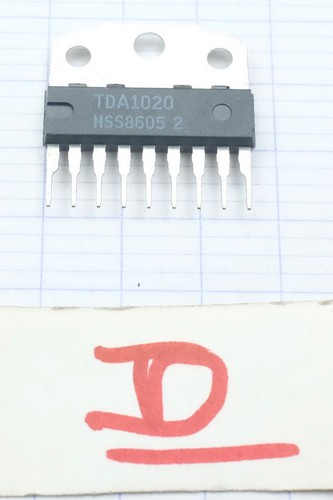1x TDA1020 Audio Amplifier SIP 9 pins. TDA 1020 | eBay