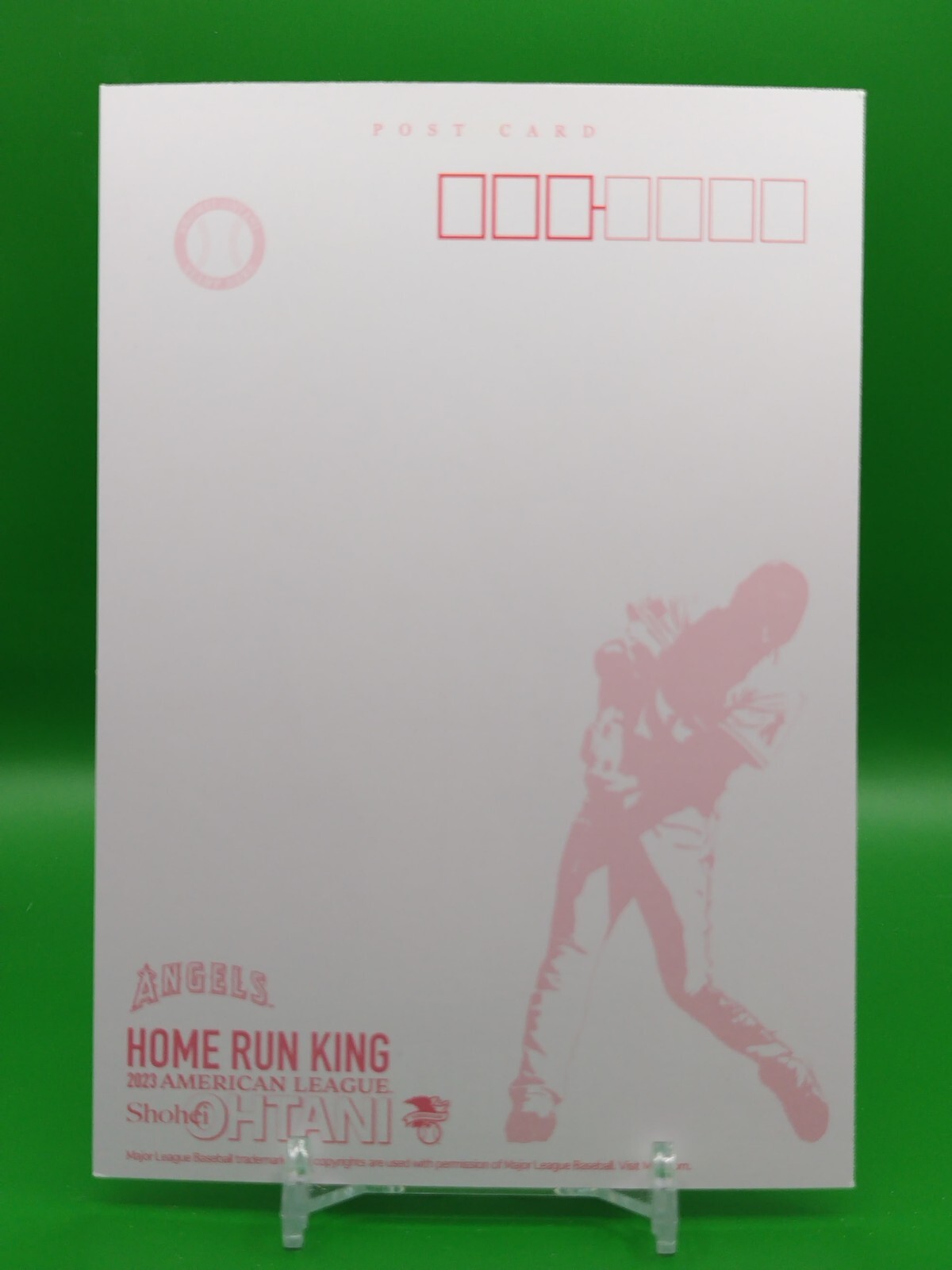 Shohei Otani 2023 American League Home Run King Memorial Postcard Japan ...