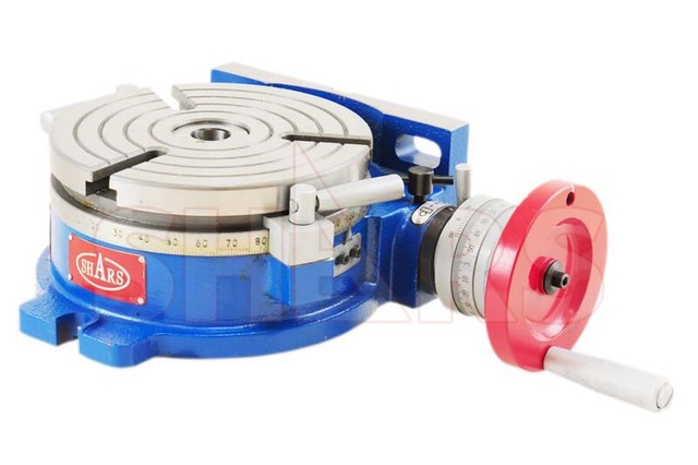 Shars Tool 8" 3 Slots Horizontal and Vertical Rotary Table (202-2002A-3 ...