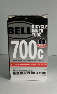 Bell 700c Presta Valve Bicycle Inner Tube 700c x 35 - 43mm Road Hybrid ...
