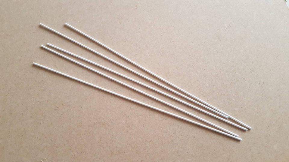 Round Tube Styrene Strip Section Architecture Model Making 2mm 3mm 4mm ...