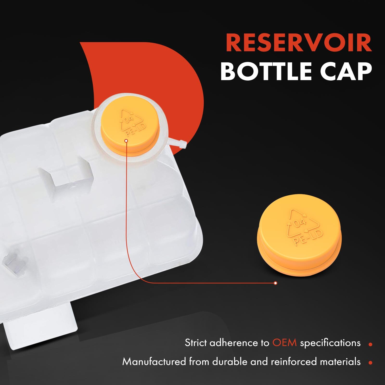 Coolant Expansion Tank for Mercedes Benz ML320 350 500 55 AMG W163 ...