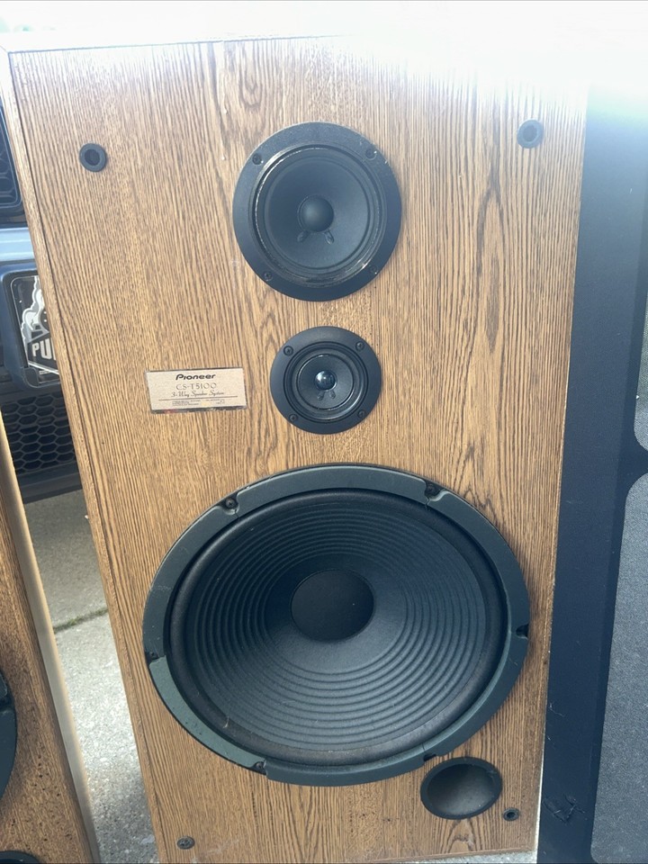 Pioneer CS-T5100 Surround Speaker Pair - Tested - 15inch | eBay