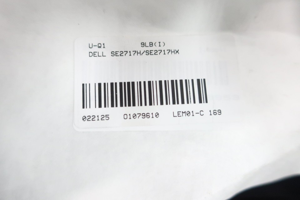 Dell SE2717H/SE2717HX 27in Lcd Monitor 1080p | eBay