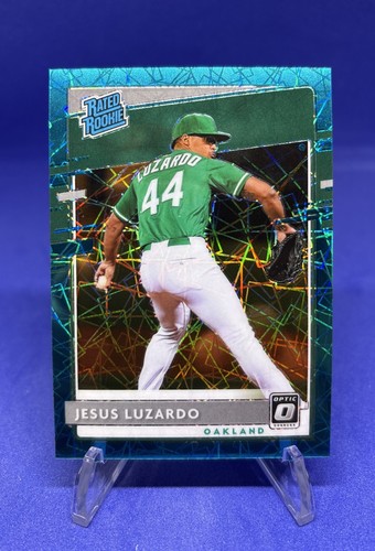 2020 Panini Donruss Optic - Rated Rookies Jesus Luzardo #34 Teal ...