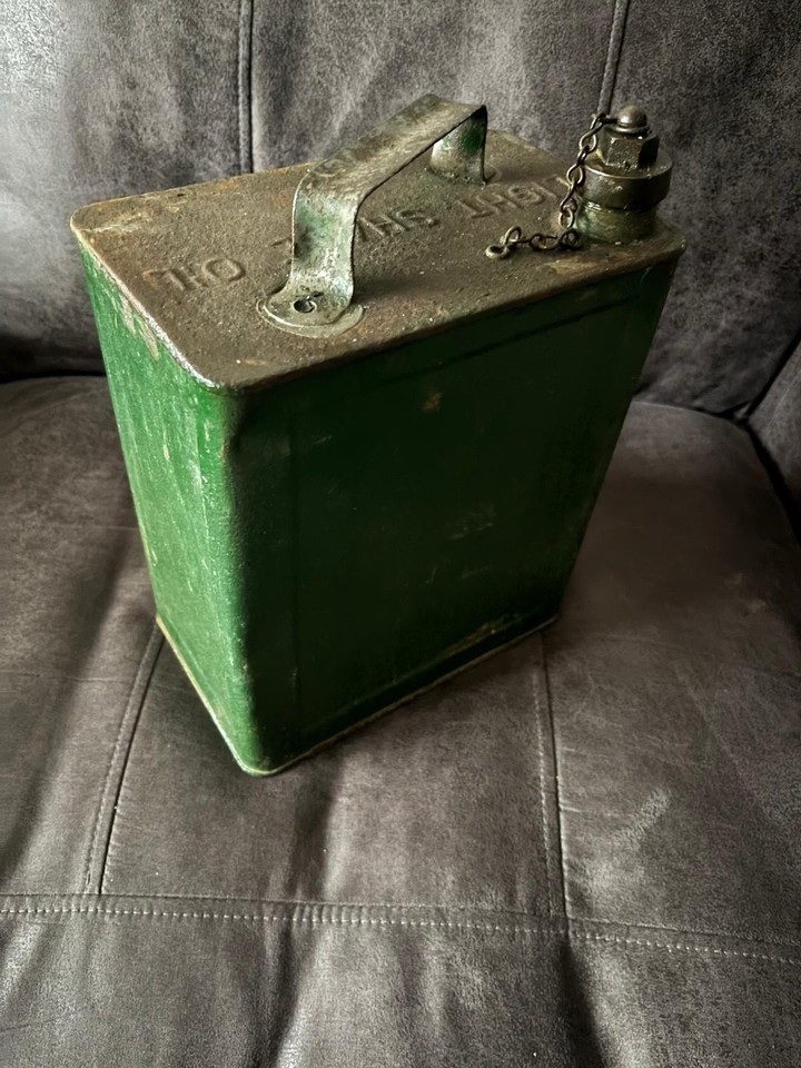 Vintage petrol can light Shale Oil Fuel Container Military Style with ...