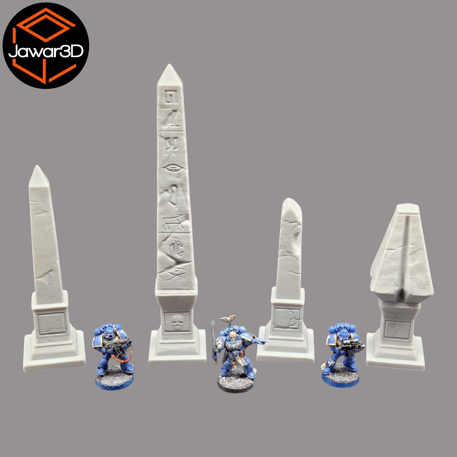 Obelisks - 28mm Wargaming Scatter Terrain Scenery Tabletop Miniature | eBay