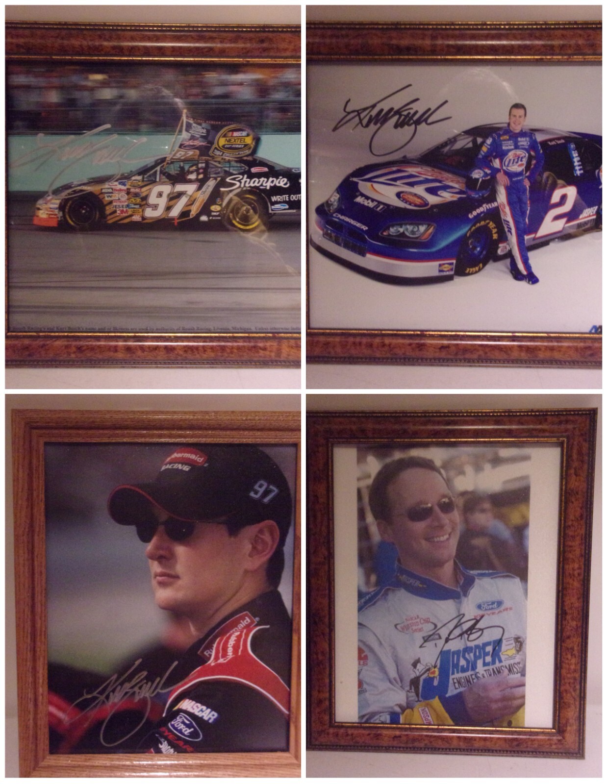 Choice of NASCAR Drivers Signed Pictures | eBay