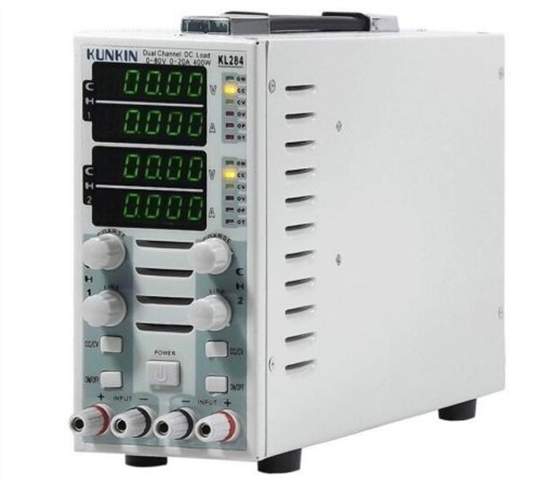400W 80V 40A 220V Dual Channel Dc Electronic Load Instrument Adjustable ...