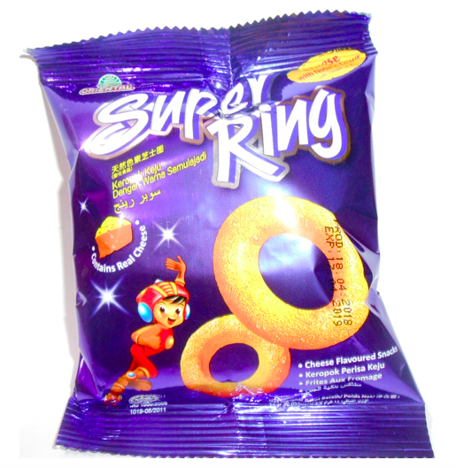 Oriental SUPER RING CHEESE Malaysia Snack 14g 60g | eBay