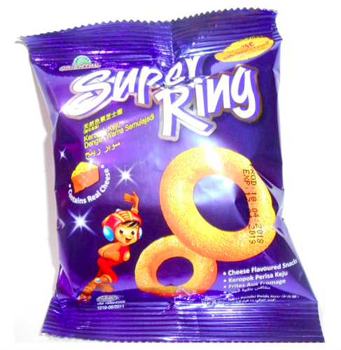 Oriental SUPER RING CHEESE Malaysia Snack 14g 60g | eBay