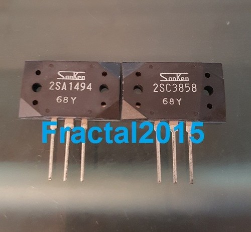 1 Paire 2SA1494 & 2SC3858 A1494 C3858 Transistor | eBay