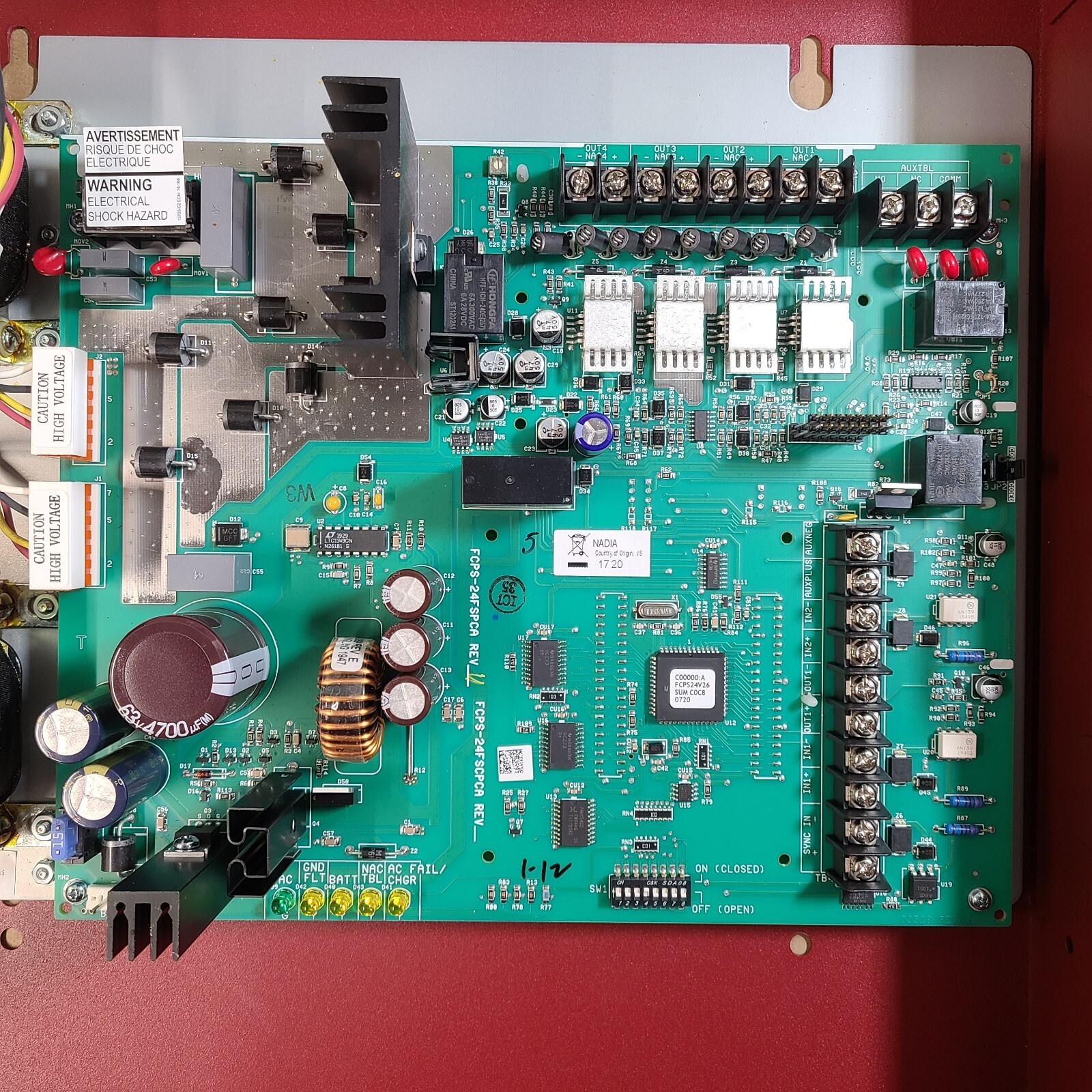 Fire-Lite FCPS24FS8 Firelite Remote Control PWR for sale online | eBay